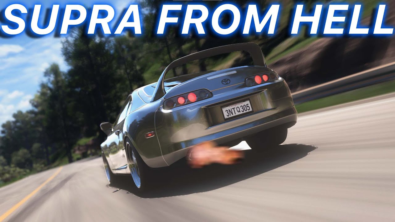 FLAMETHROWING MK4 SUPRA FROM HELL | Forza Horizon 5 MK4 Toyota Supra ...