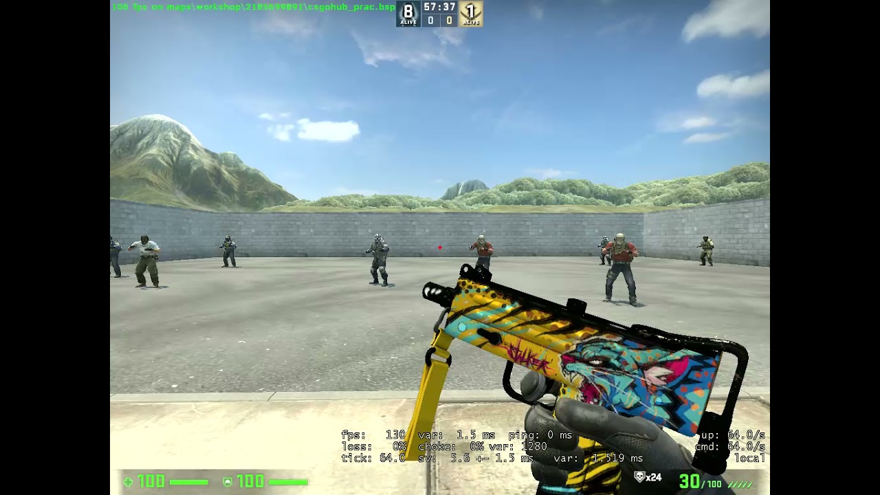 MAC-10 Stalker WW / Showcase / Spraying / Tapping - YouTube