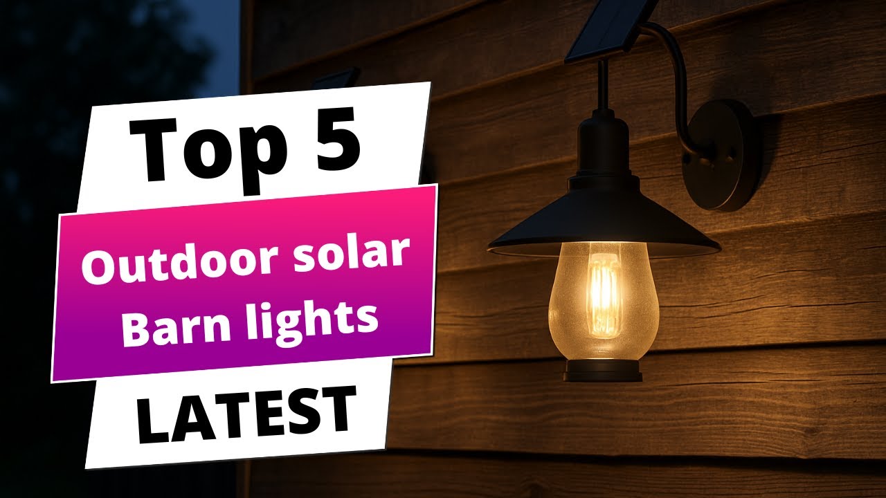 Best outdoor solar barn lights: Outdoor solar barn lights (Buying Guide ...