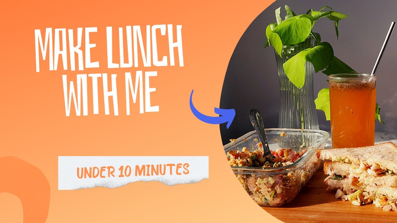 Let's make Lunch with me!! Instant and healthy Lunch under 10 minutes ...