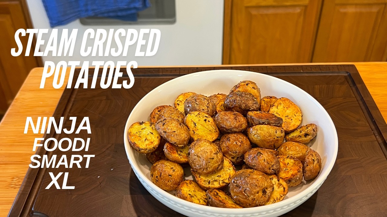 Steam-Crisped Baby Potatoes in the Ninja Foodi Smart XL: Perfectly ...