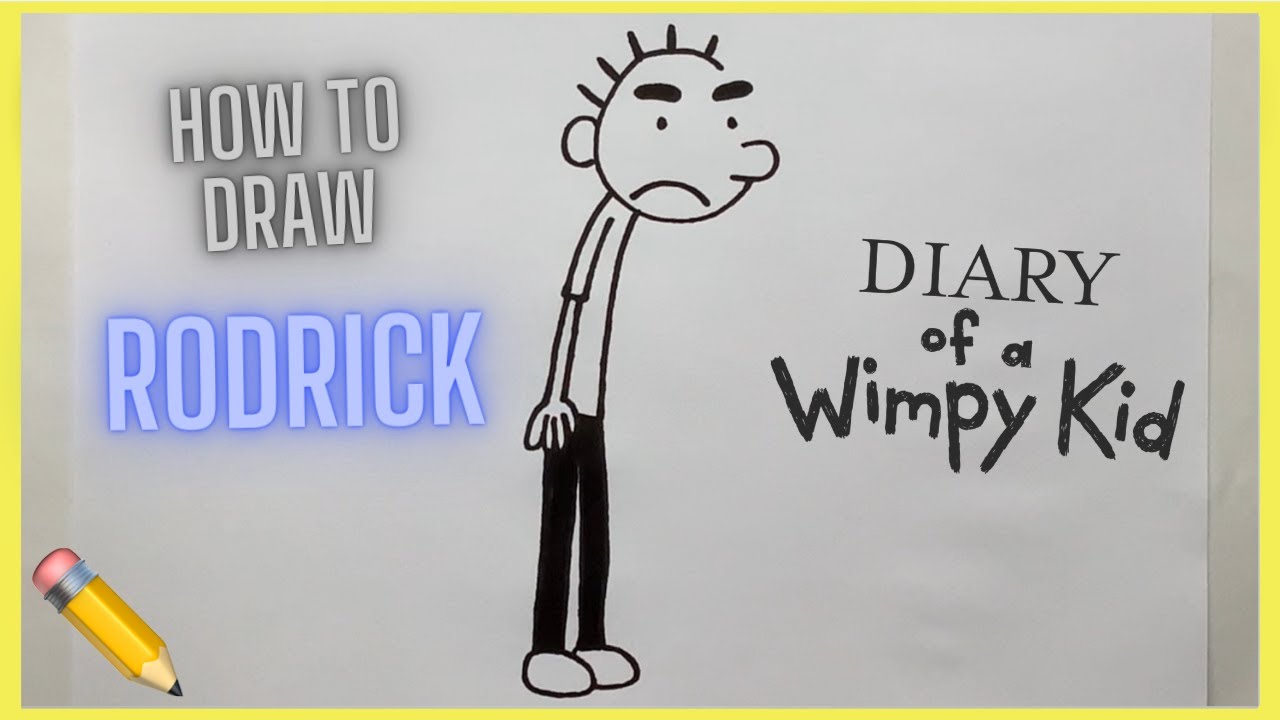 Diary Of A Wimpy Kid Rodrick Drawing