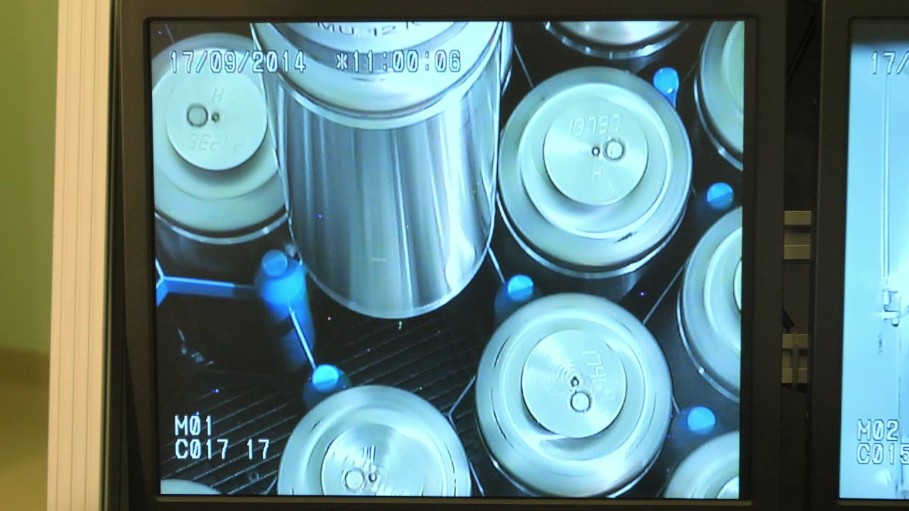 Operation process II: Storage of medium-level waste - YouTube