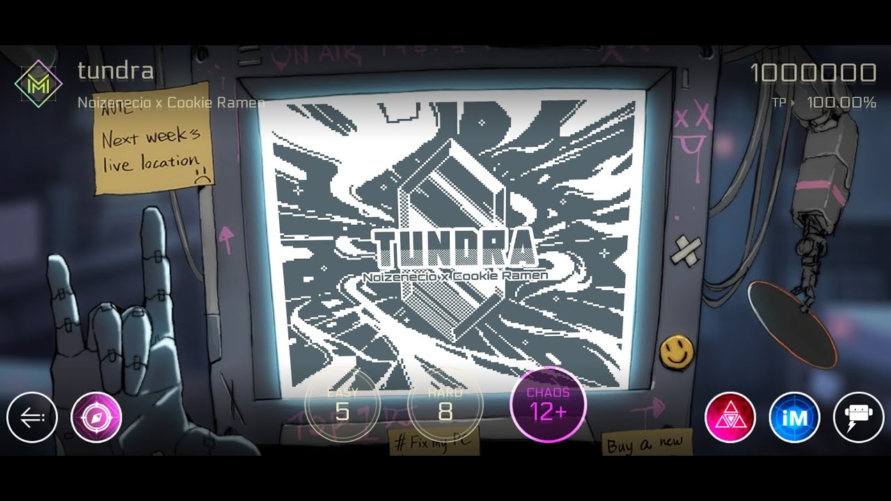 [Cytus II] [Character: ROBO_Head] [Tundra] (Chaos) 100TP! - YouTube