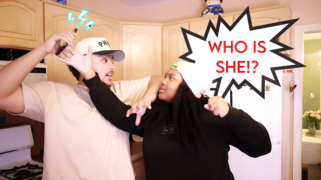 FLIRTING WITH ANOTHER WOMAN PRANK ON WIFE *BAD IDEA* - YouTube