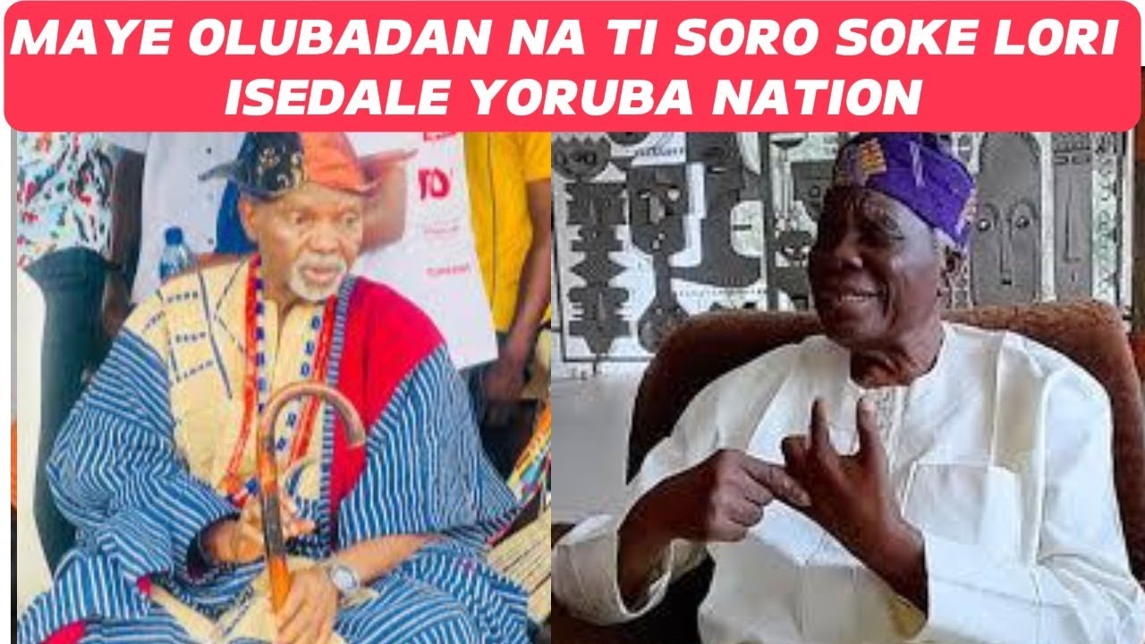 ORO LATENU BABA WA AKINTOYE PELU BABA OLOYE LAKAN ALABI MAYE OLUBADAN ...