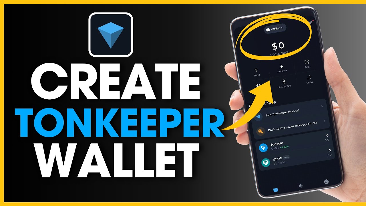 How to Create Tonkeeper Wallet - Full Guide - YouTube