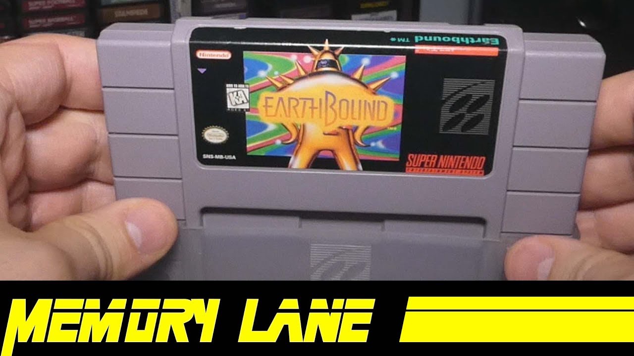 25 Years Old Earthbound SNES saved Files (Memory Lane) - YouTube