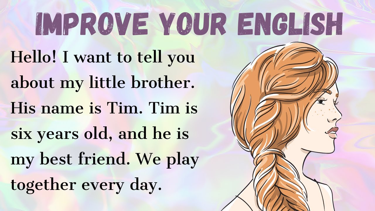 My Little Brother Story | English A1-A2 | Learn English Speaking ...