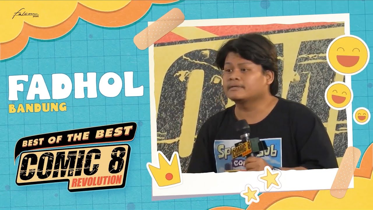 Fadhol Best of The Best #Comic8Revolution - YouTube