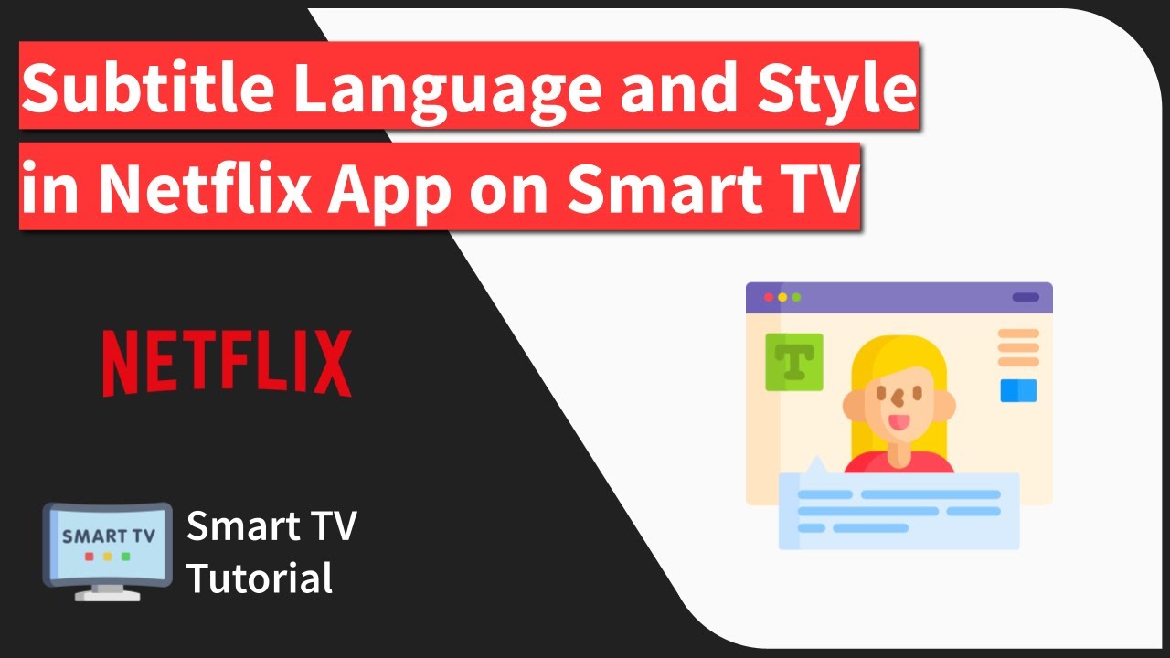 How to Change Subtitles Language and Style in Netflix App on TV - YouTube