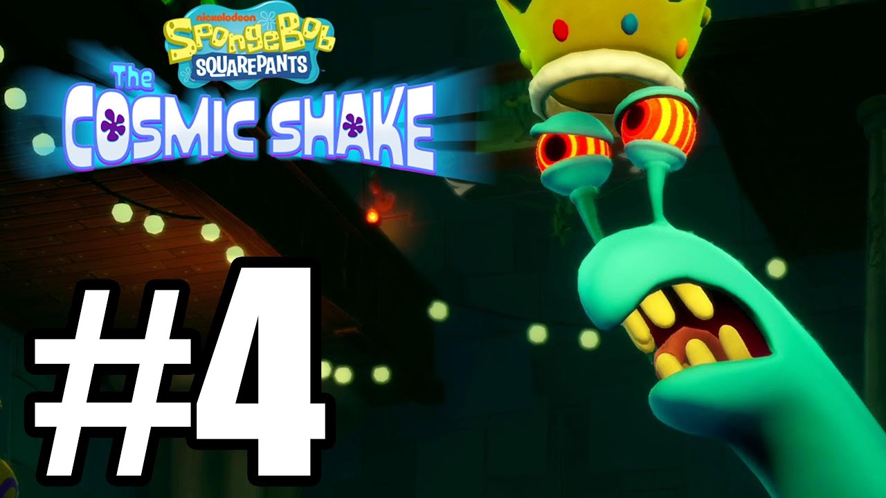 SpongeBob SquarePants: The Cosmic Shake Gameplay Walkthrough Part 4 ...