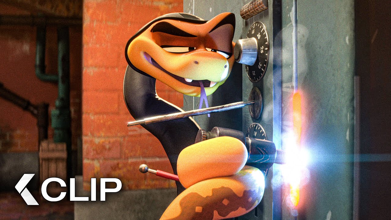 Mr. Snake Flirts & Cracks A Safe - THE BAD GUYS 2 Clip (2025) - YouTube