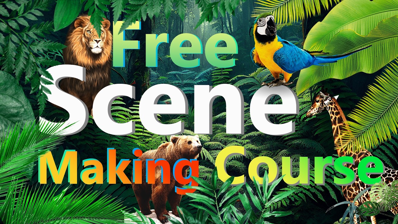 Free Blender Scene Making Course | Geometry Node Scene Making Course ...