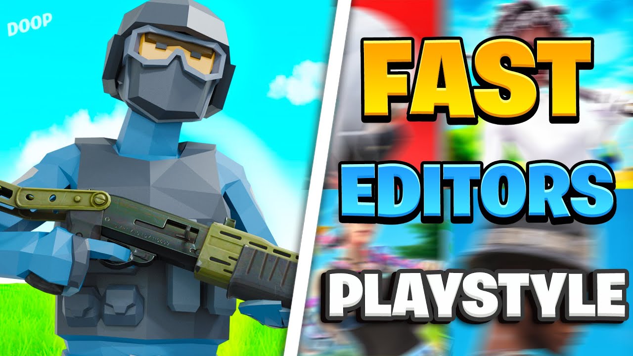 Copying FAST EDITORS Playstyles in FAKE Fortnite! - YouTube