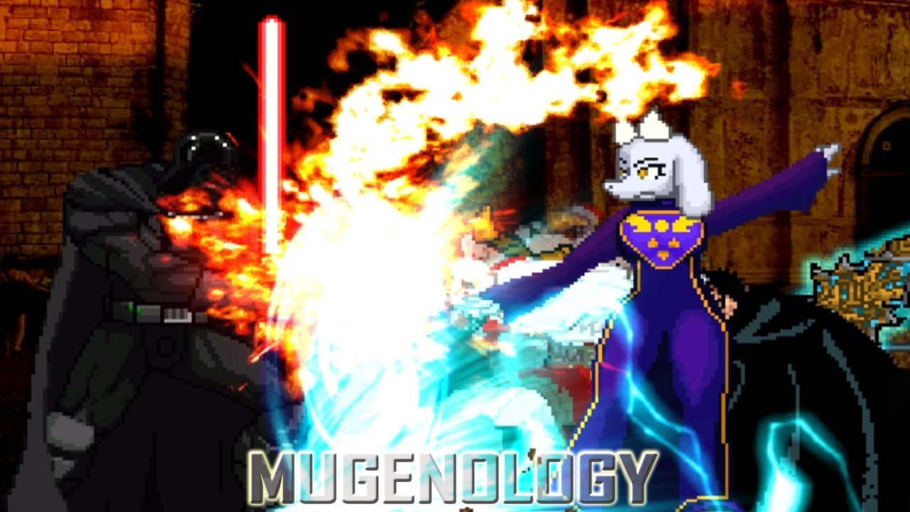 Toriel and Kratos vs Guts and Darth Vader - 2v2 Versus Mode - MUGEN ...