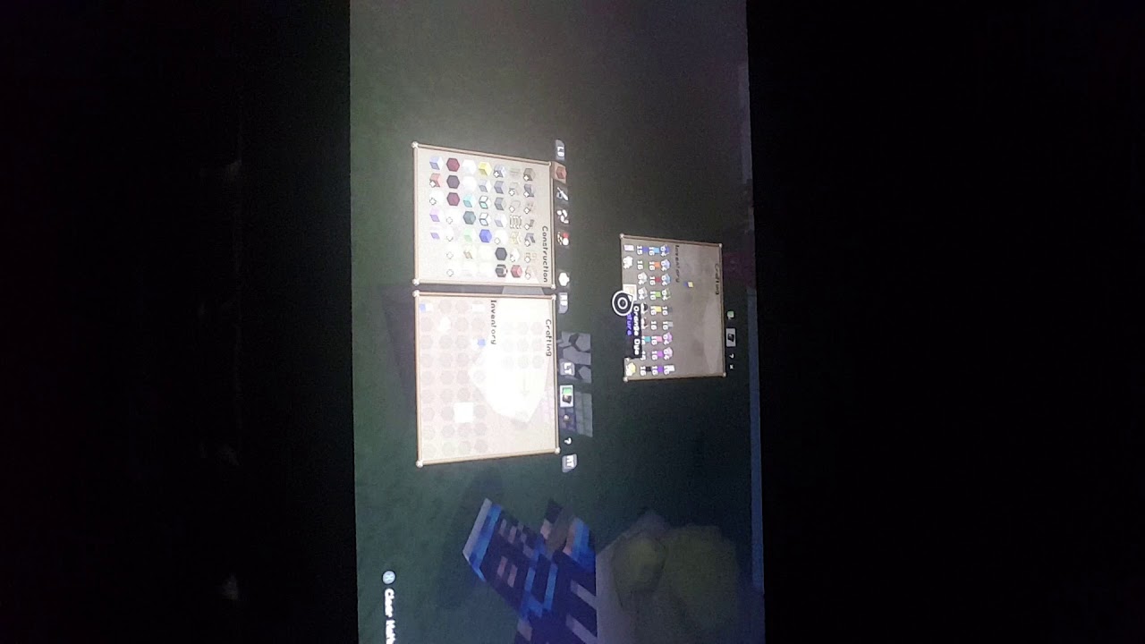 How to make a rainbow brick banner in mine craft Bedrock Eddition - YouTube