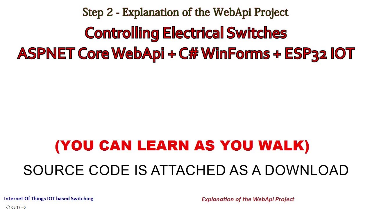 Step2 Explanation Of The Aspnet Core Webapi Project Youtube