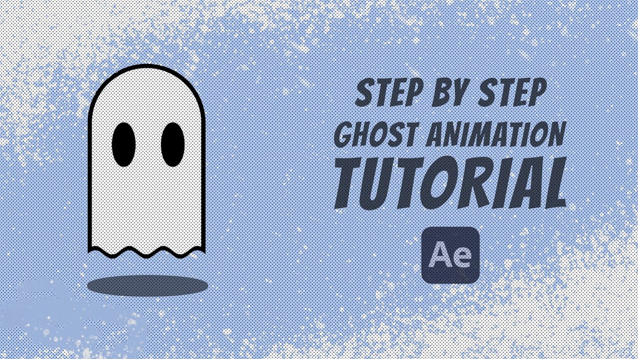 Simple Ghost Animation in After Effects | Beginner Motion Graphics # ...