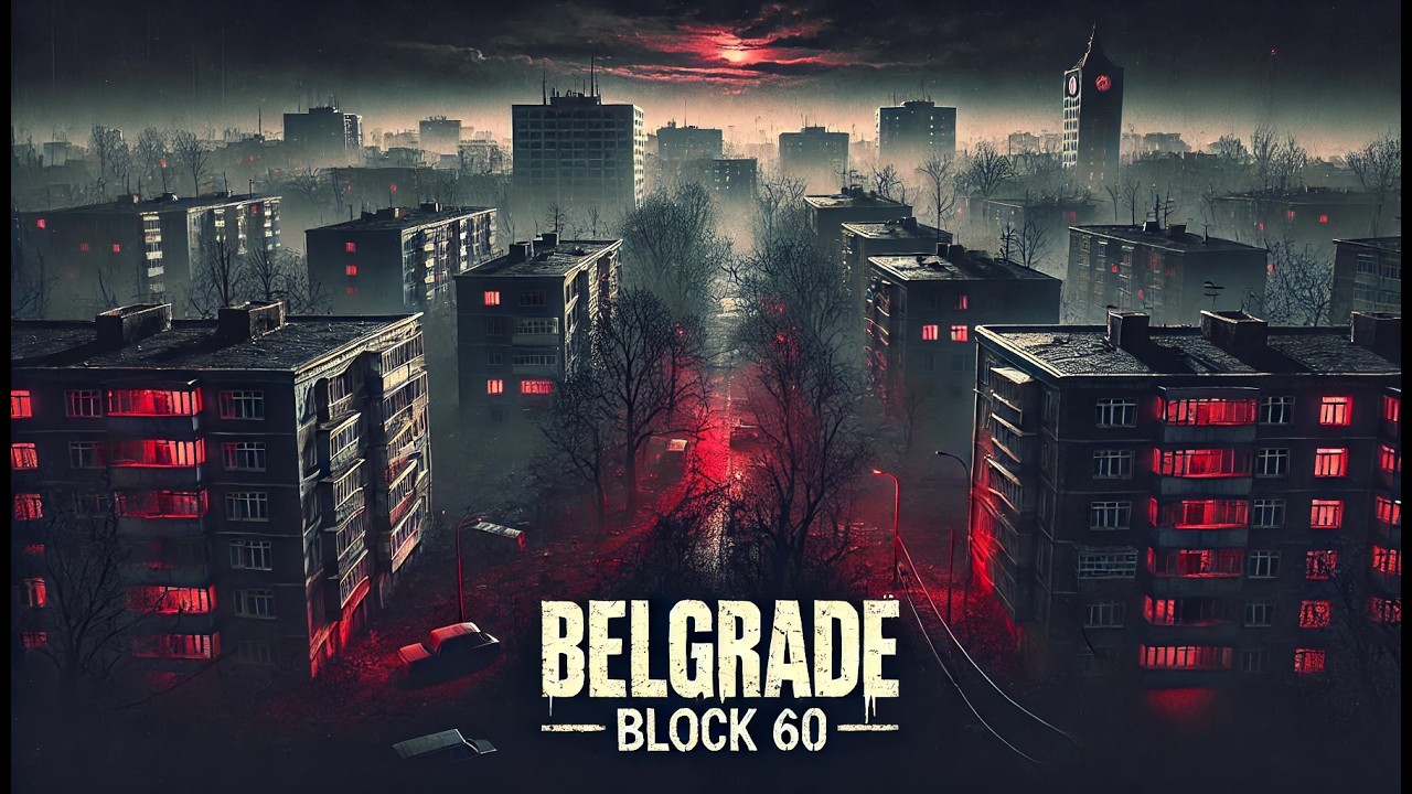 [4K] Atmospheric Belgrade: Block 60 in Horror Style 🎃 - YouTube