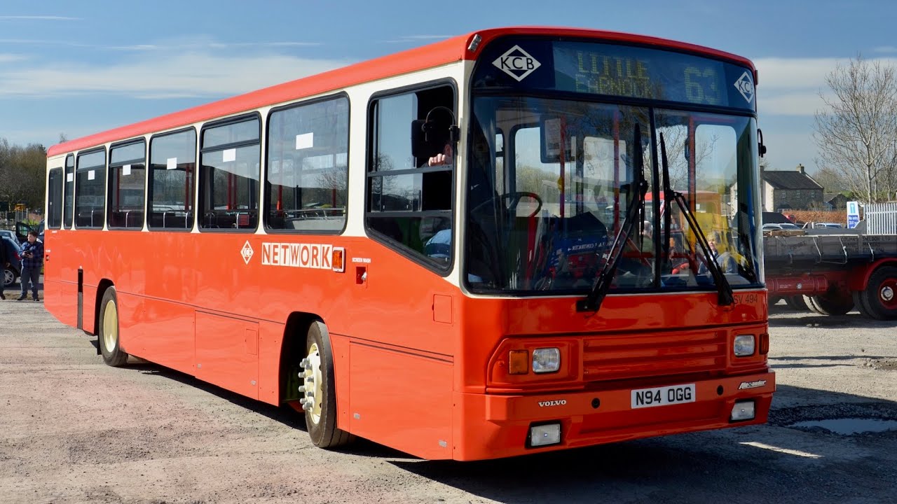 Busy Journey: Preserved Kelvin Central Buses SV494 (N94OGG) Volvo B10M ...