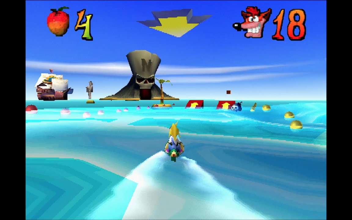 Crash Bandicoot Warped: Makin' Waves (Box Gem Guide) [1080 HD] - YouTube