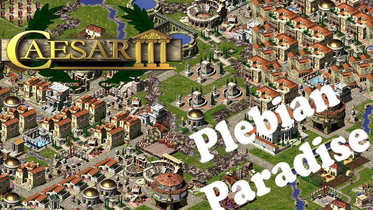 Caesar III Custom Map - A Plebeian's Paradise - YouTube