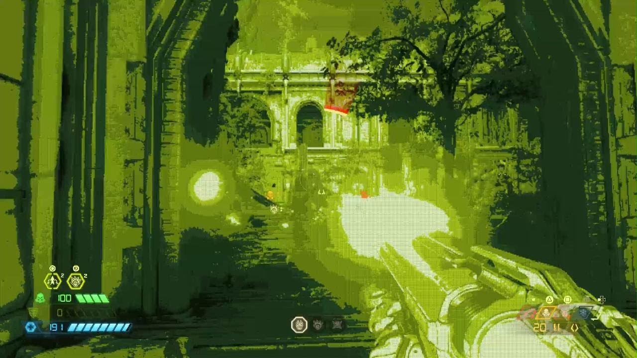DOOM Eternal with a retro filter - YouTube