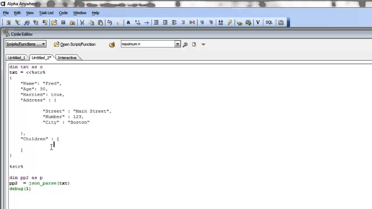 AA Json Xbasic Part 1 to 3 - YouTube