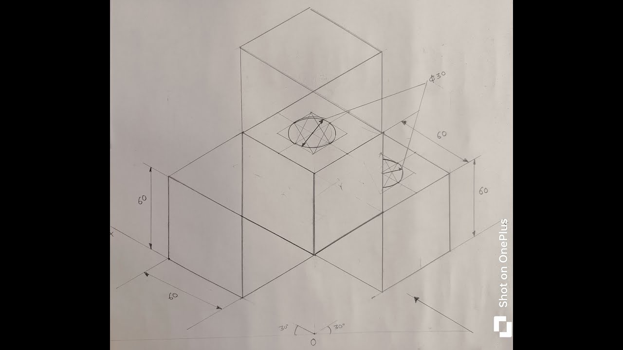 Assignment 5, Q1 [ Isometric Projection Explained] - YouTube