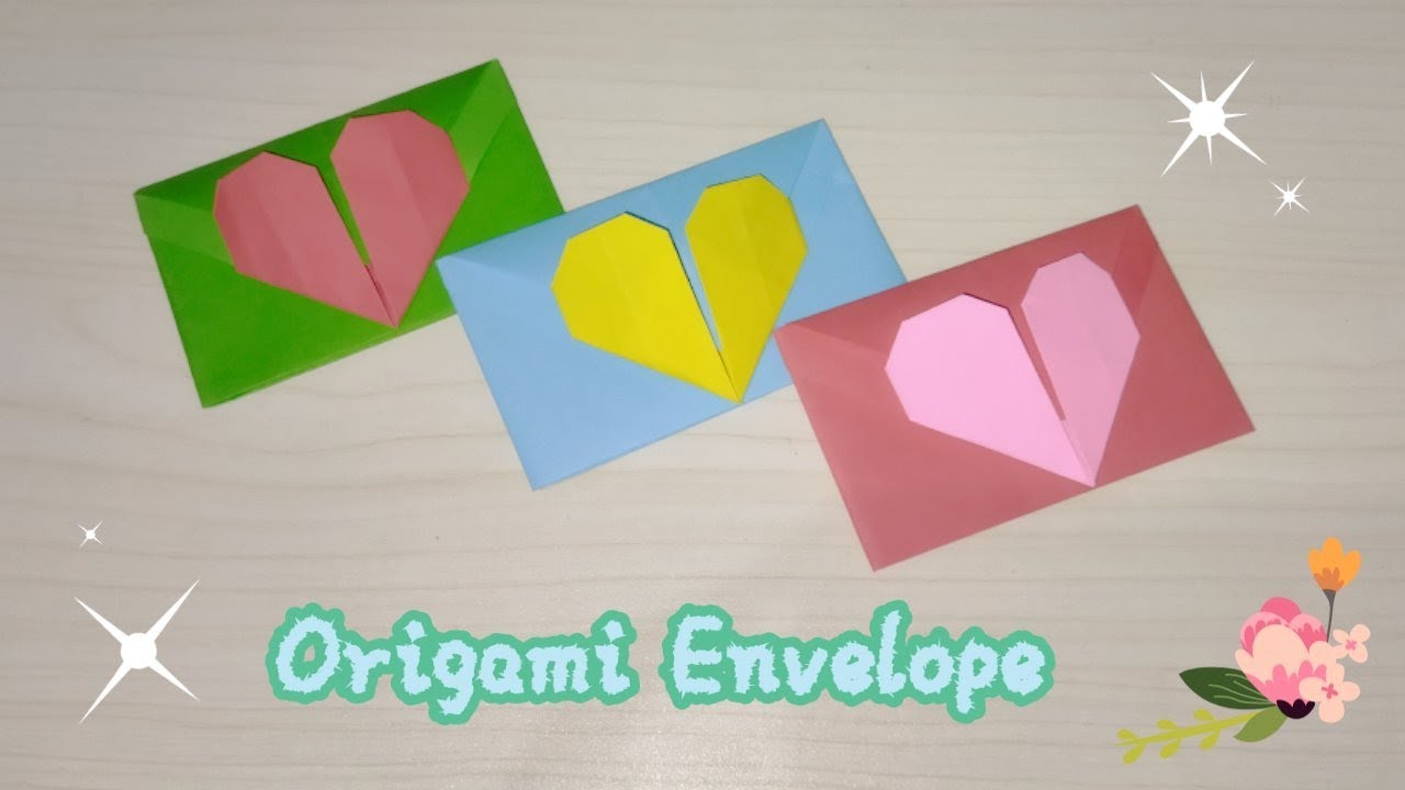 Origami Amplop Lebaran || Origami Envelope - YouTube