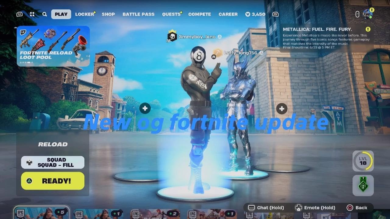 Jl gamer and Azilla play the new og fn update - YouTube