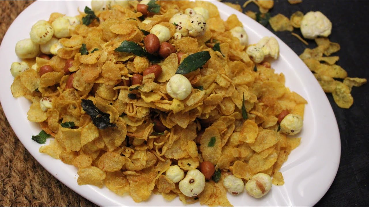 Diwali special Corn Flakes Chivda | Cornflakes Mixture | मक्याचा चिवडा ...