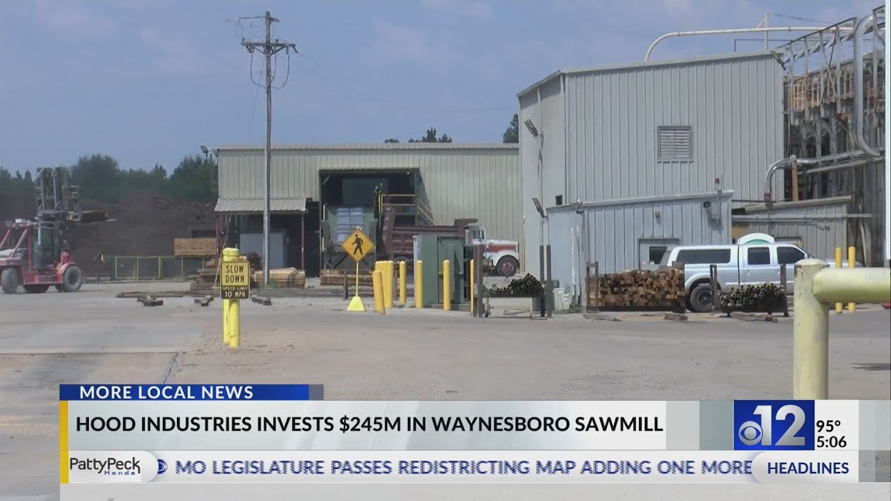 Hood Industries plans $245M expansion for Wayne County sawmill - YouTube