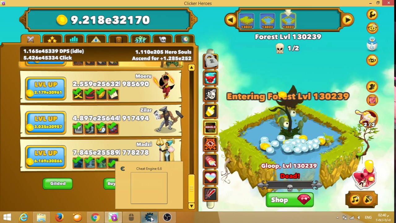 Clicker Heroes hack read discription - YouTube