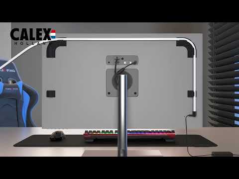 CALEX Gaming Monitor Strip Installation