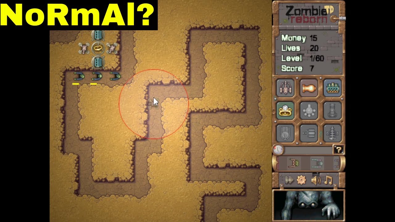 The DIFFICULTY has INCREASED!!! right? (Zombie TD Reborn: Normal) - YouTube