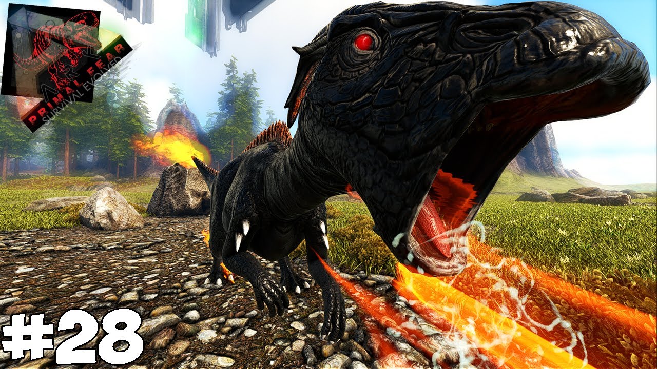 DOMAMOS O DEMONIC PARASSAURO!! pt.28 - ARK PRIMAL FEAR - YouTube