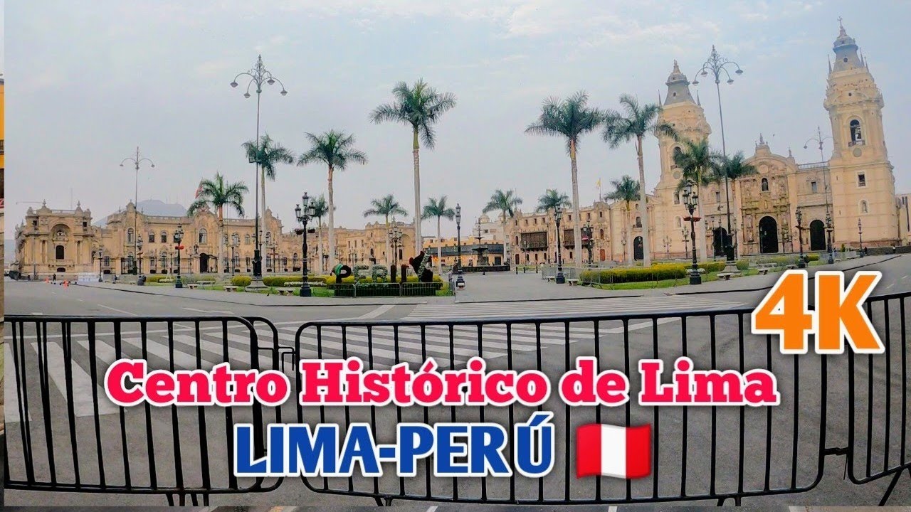 LIMA PERÚ | ASÍ LUCE LAS CALLES DEL CENTRO DE LIMA ENREJADOS A LA PLAZA ...