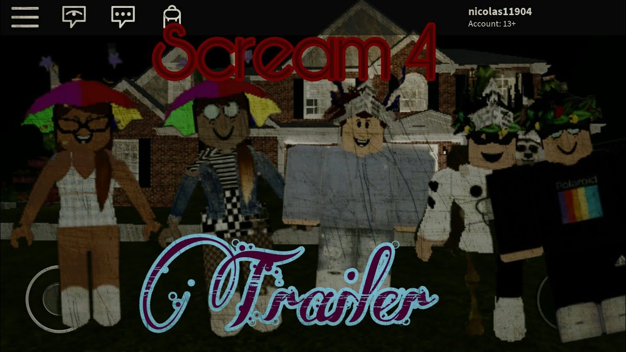 Scream 4 Movie Trailer (Roblox horror story) - YouTube