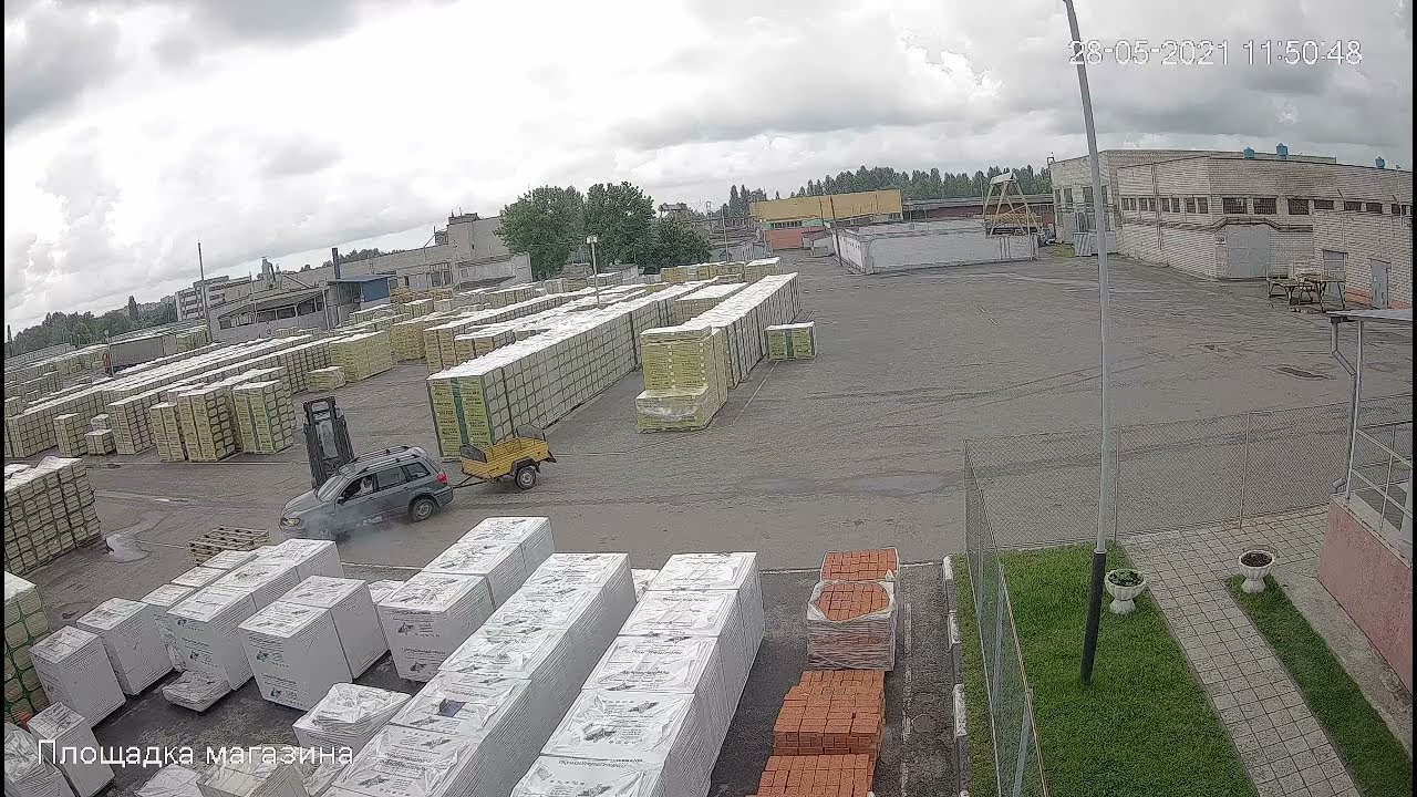 Loader Crashes Into Car || ViralHog - YouTube