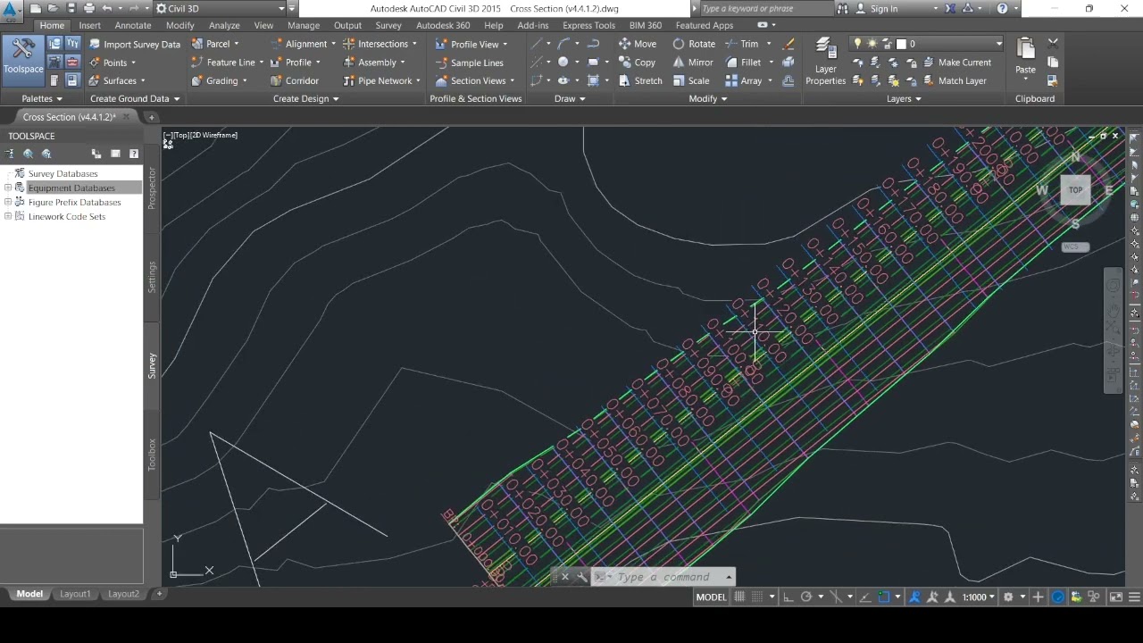 Perencanaan Jalan Raya: Tutorial AutoCAD Civil3d Cross section dan ...