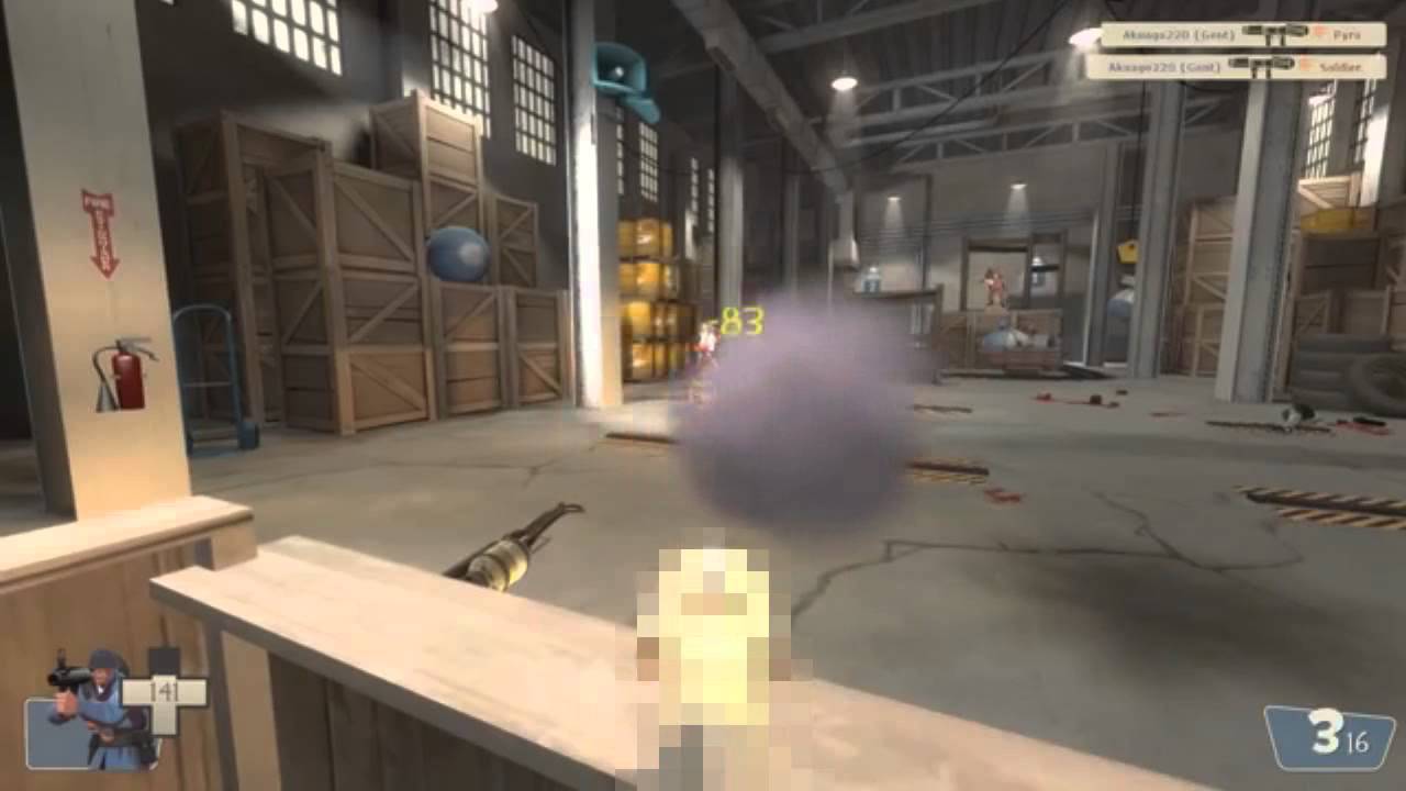 TF2 Weapon Demonstration: Original Cocket Launcher - YouTube