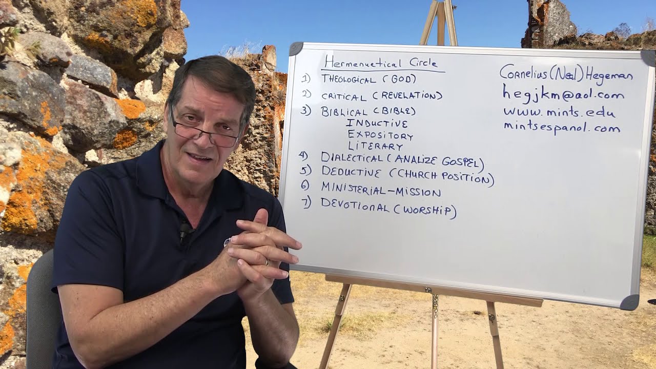 MINTS Hermeneutics of JOEL 1-4 by Dr Cornelius Hegeman - YouTube