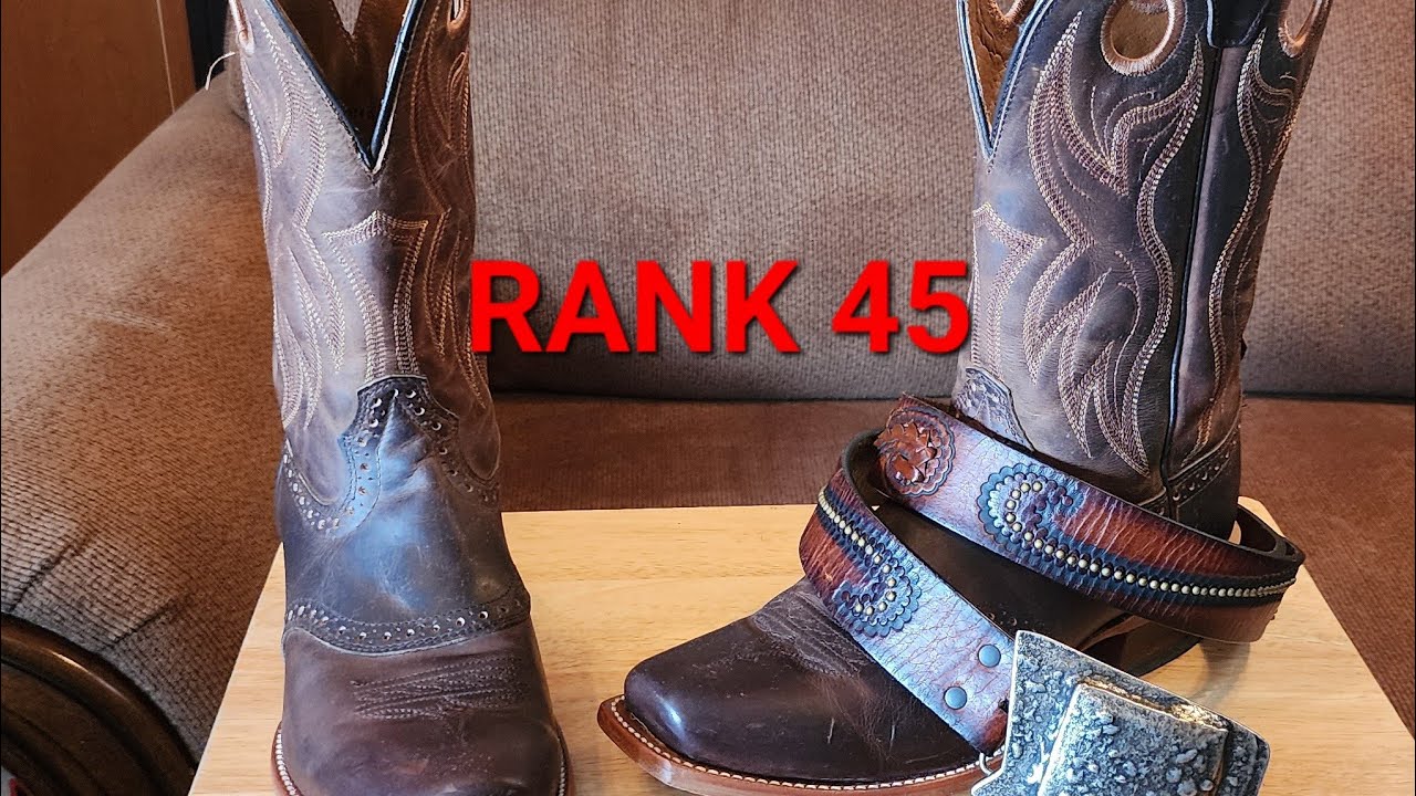 Rank 45 Boots 👢 - YouTube