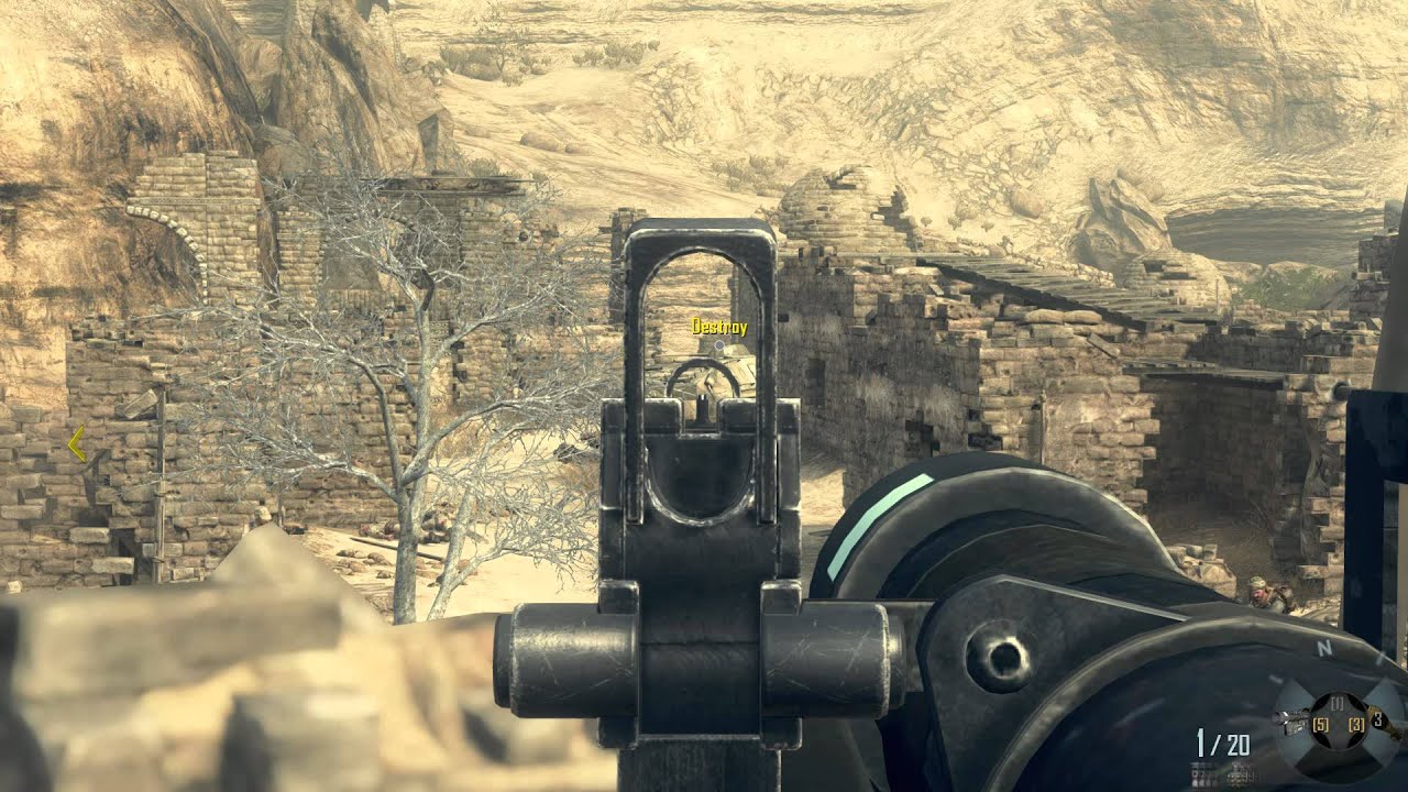 Call of Duty Black Ops 2 Gameplay - Horse riding VS Tanks and Gunship 1 ...