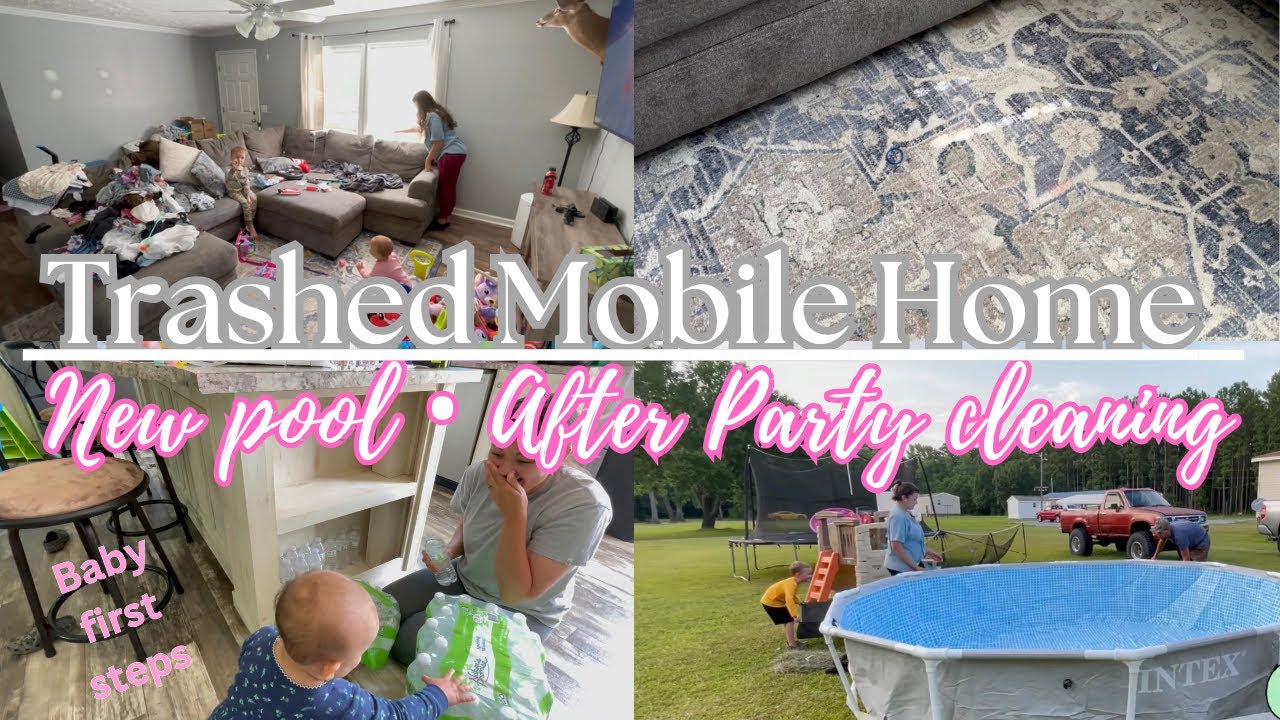 NEW AFTER PARTY CLEAN UP \\ DEEP CLEAN \\ FIRST STEPS \\ NEW POOL ...