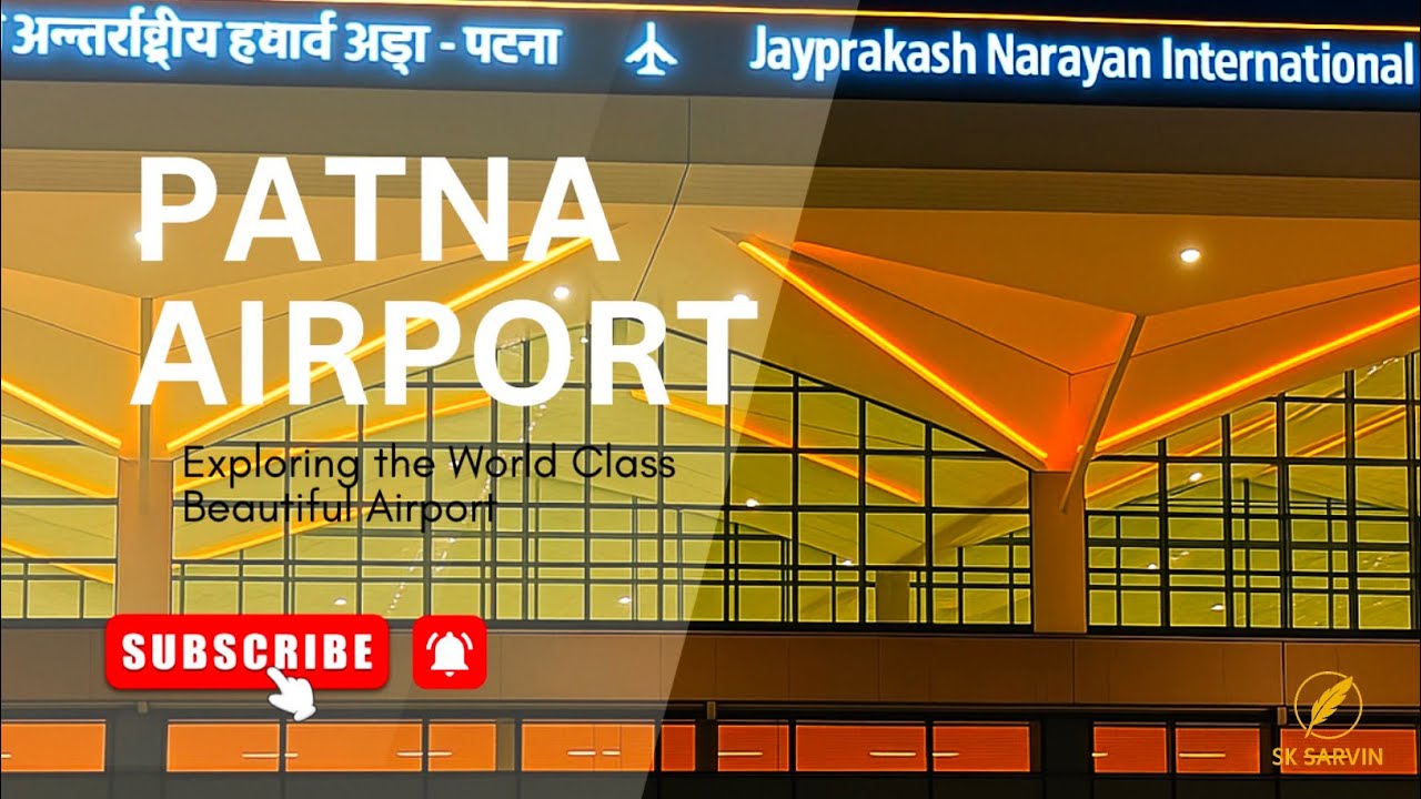 WORLD CLASS Patna Airport || New Terminal Buliding || 13 Boarding Gate ...