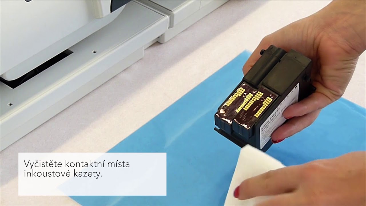 Matrix F12-82 čištění tiskové hlavy -- XERTEC a. s. - YouTube