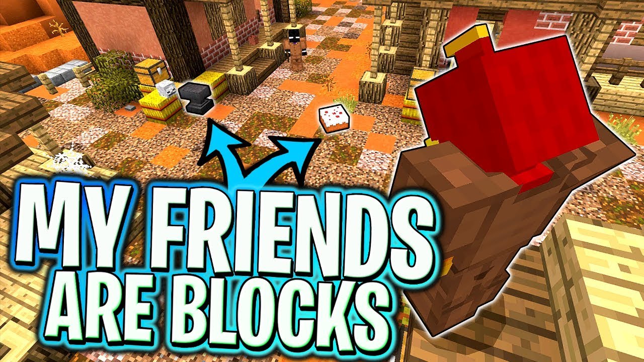 My Friends Have Turned into BLOCKS !!! (Best Game Ever) - YouTube
